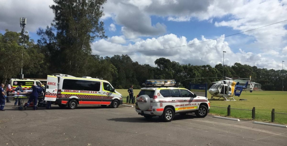 Man seriously injured in five metre balcony fall - CareFlight